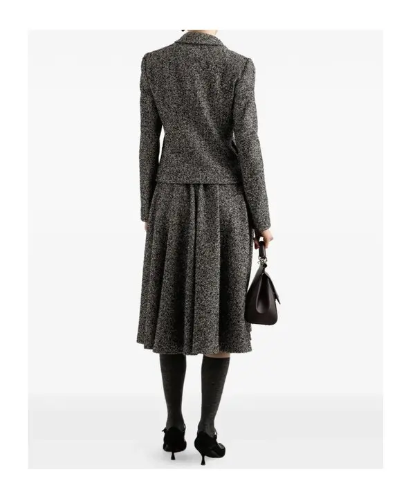 Dolce & Gabbana Pleated Midi Dress