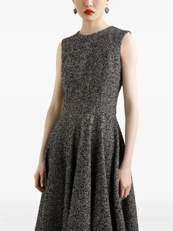 Dolce & Gabbana Pleated Midi Dress