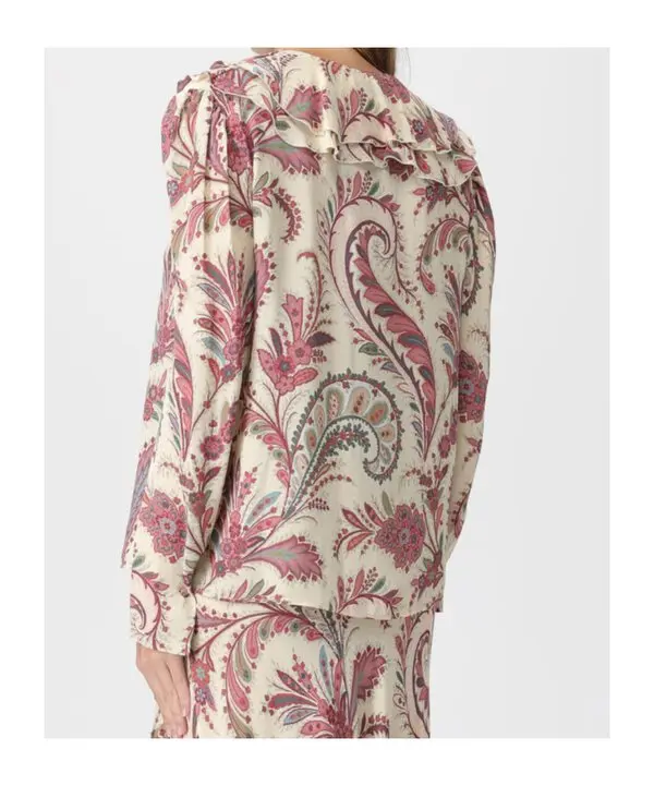 Etro Printed Long Sleeve Shirt
