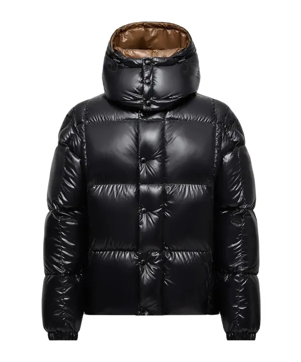 Moncler Parana Hooded Down Jacket - Black