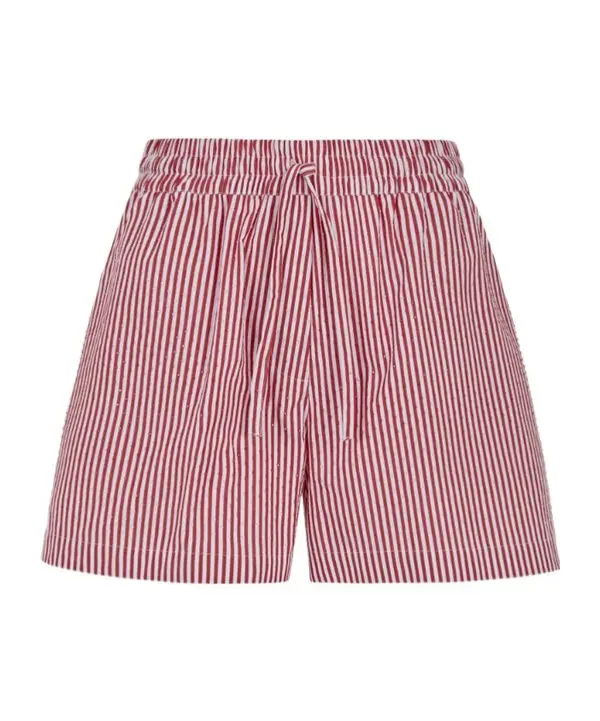 P.a.r.o.s.h Striped Drawstring Shorts - Red