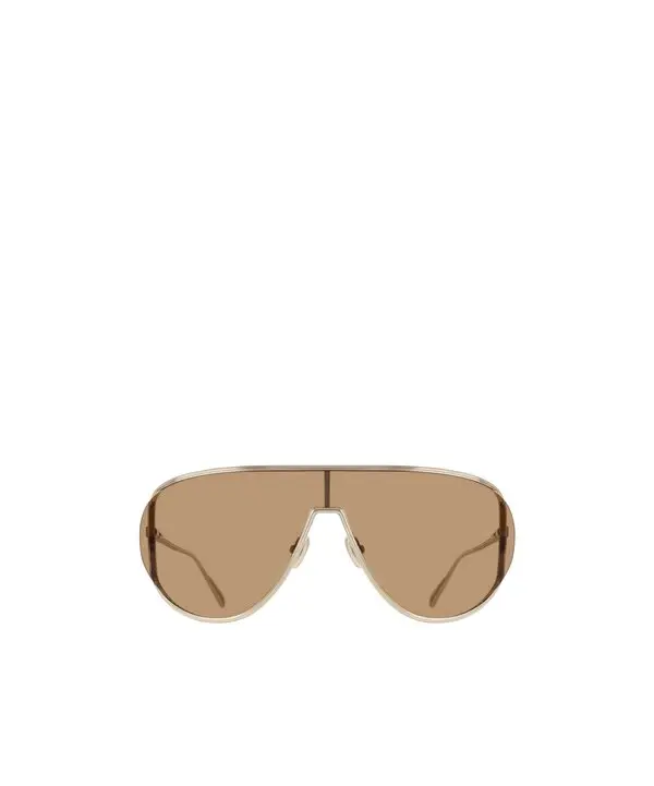 FERRAGAMO Aviator Mask Sunglasses - Yellow