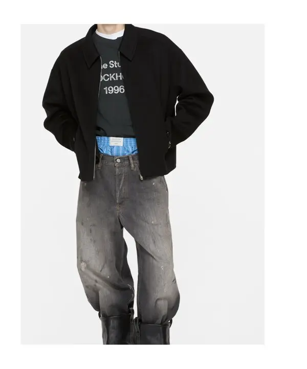Acne Studios Zip-up Long Sleeved Jacket