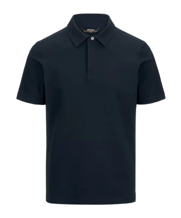 K-WAY Vincelle Short-sleeve Polo Shirt - Blue Depth