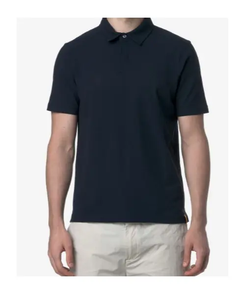 K-WAY Vincelle Short-sleeve Polo Shirt - Blue Depth