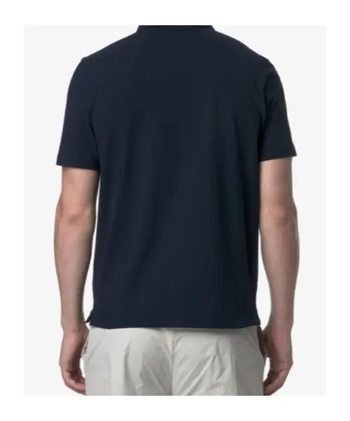 K-WAY Vincelle Short-sleeve Polo Shirt - Blue Depth