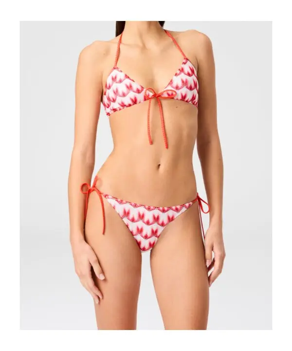Missoni Halterneck Triangle Bikini - Multicoloured
