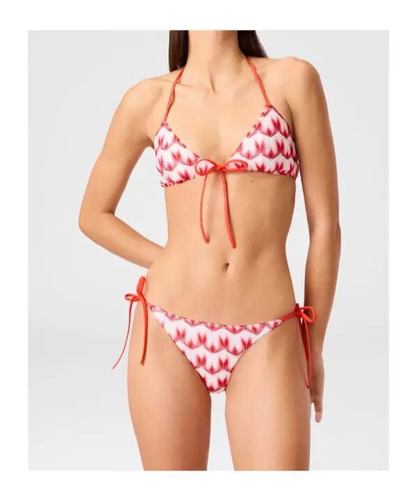 Missoni Halterneck Triangle Bikini - Multicoloured