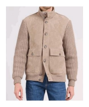 Brunello Cucinelli Panelled Bomber Jacket
