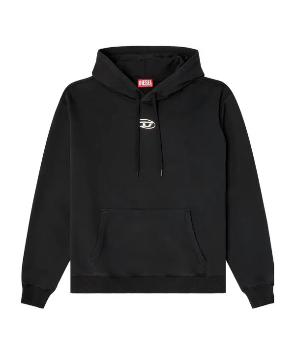 DIESEL® S-norm-hood-iod Oval D Hoodie