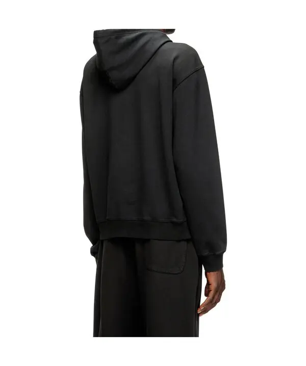 DIESEL® S-norm-hood-iod Oval D Hoodie
