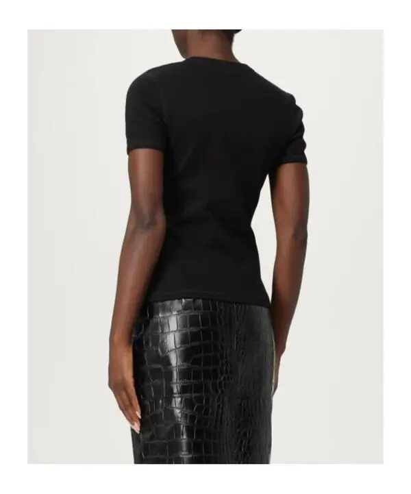 Alexander McQueen Ribbed Crewneck T-shirt