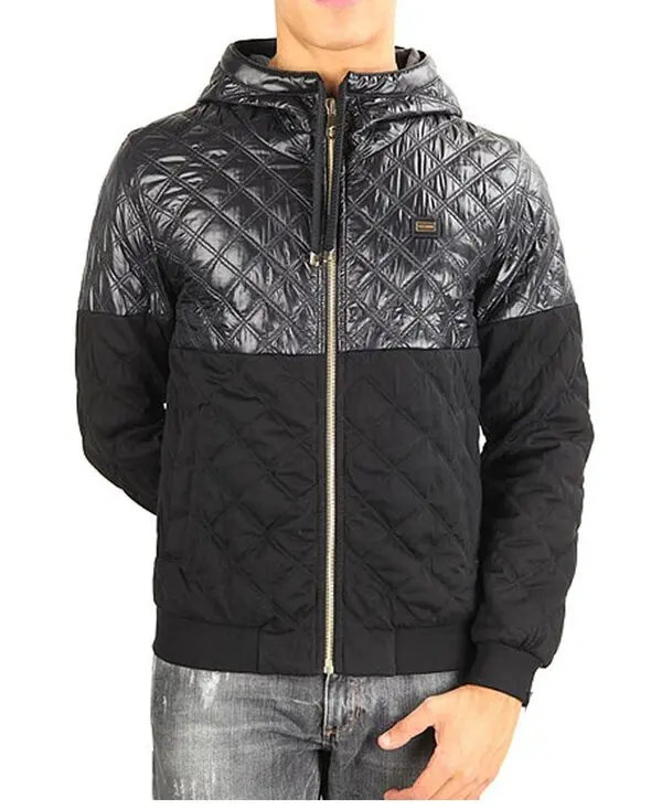 Dolce & Gabbana Quilted Hooded Jacket