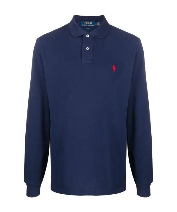 Polo Ralph Lauren Polo Pony Cotton Polo Shirt - Blue