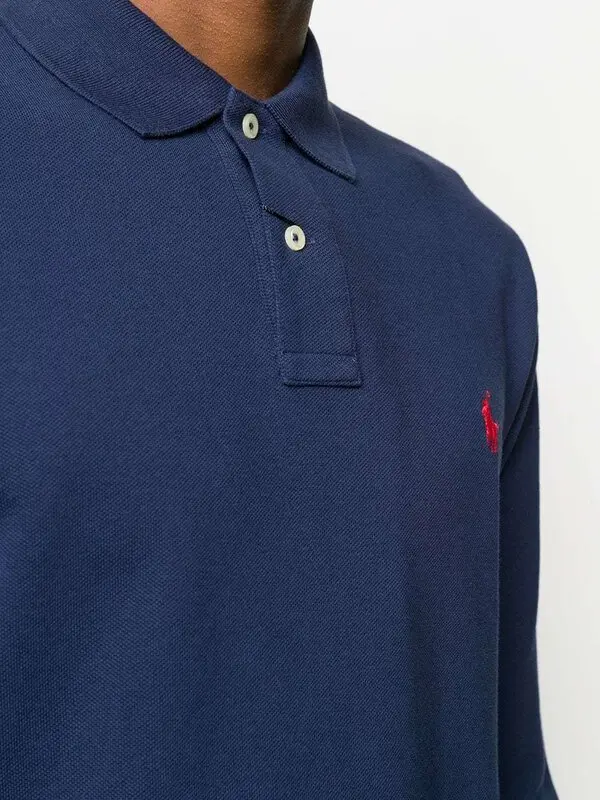 Polo Ralph Lauren Polo Pony Cotton Polo Shirt - Blue