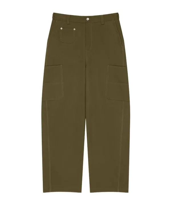 Givenchy Cargo Straight-leg Trousers - Khaki