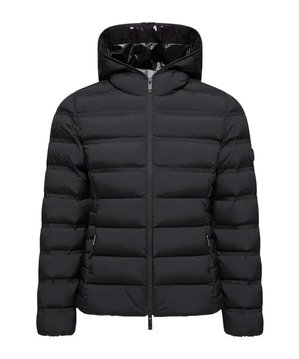 Moncler Alete Hooded Short Down Jacket - Black