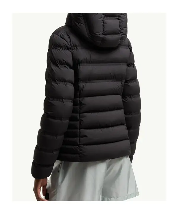 Moncler Alete Hooded Short Down Jacket - Black