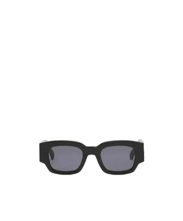 Ami Rectangular Acetate Sunglasses - Gray