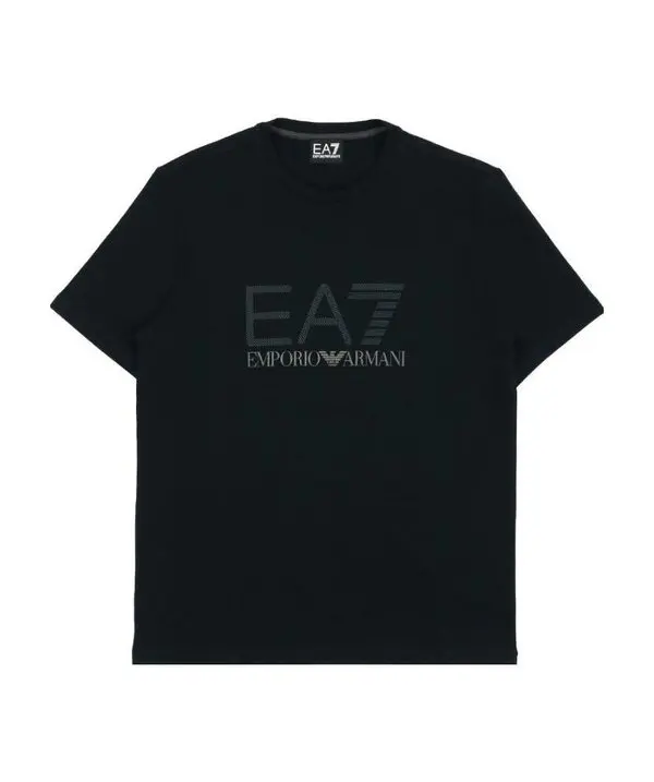 EA7 Logo T-shirt With Round Neck