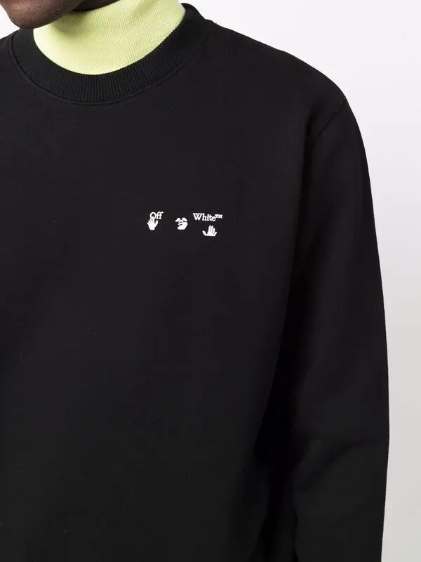 Off-White Hands Off Logo Crewneck Sweatshirt