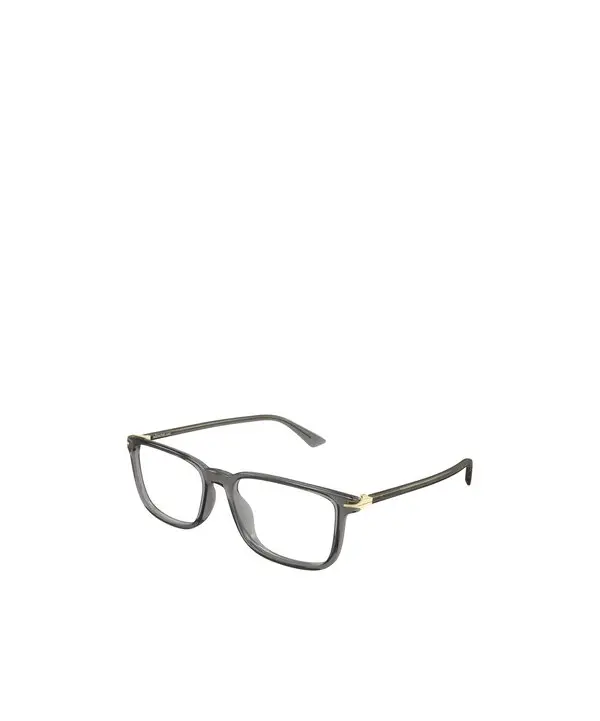 Montblanc Eyewear Rectangular Frame Glasses - Grey