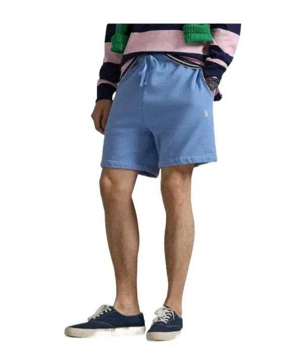 Polo Ralph Lauren Logo Embroidered Track Shorts - Blue