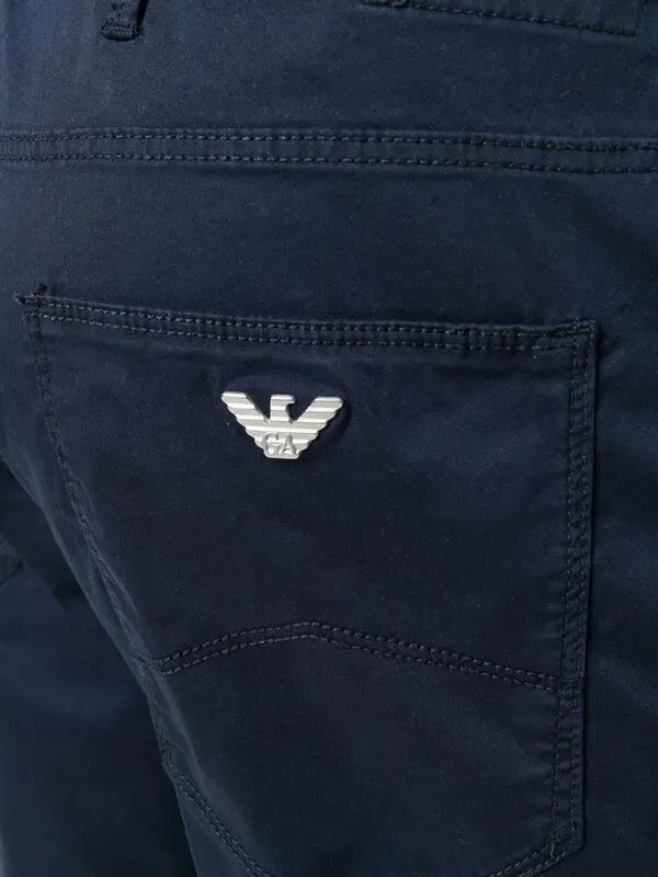 Emporio Armani Straight Leg Trousers