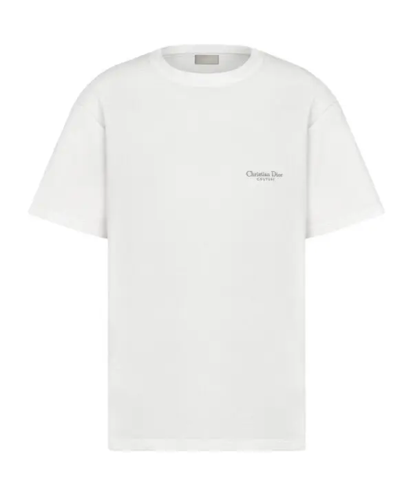 Dior Crewneck Short-sleeved T-shirt - White