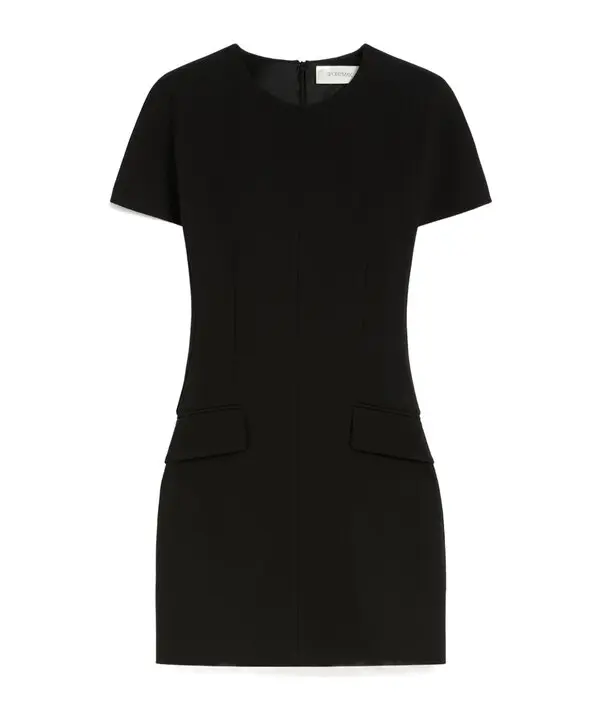 Sportmax Pocket Detailed Midi Dress - Black