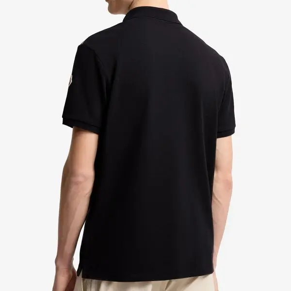 Moncler Logo Patch Short-sleeved Polo Shirt