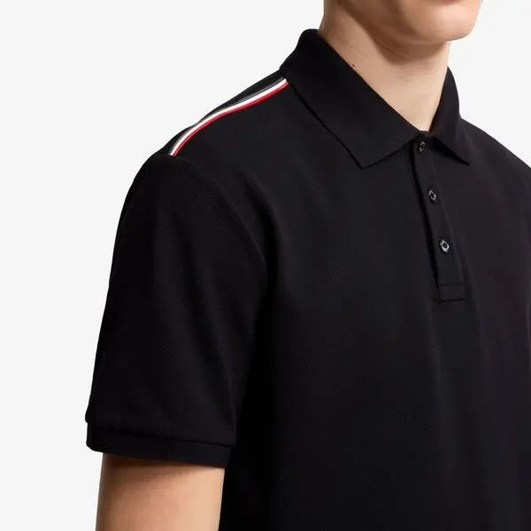 Moncler Logo Patch Short-sleeved Polo Shirt