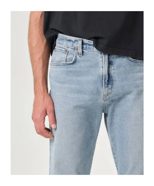 AGOLDE Curtis Mid-rise Straight Leg Jeans - Gray