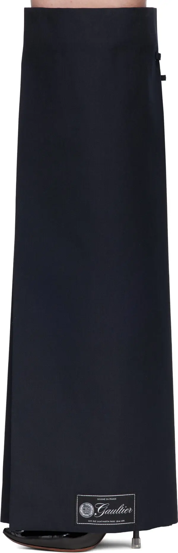 JEAN PAUL GAULTIER Logo Patch Gaiters - Black