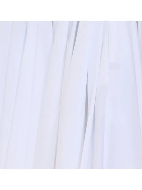 AMI Paris Midi Corolla Skirt - White