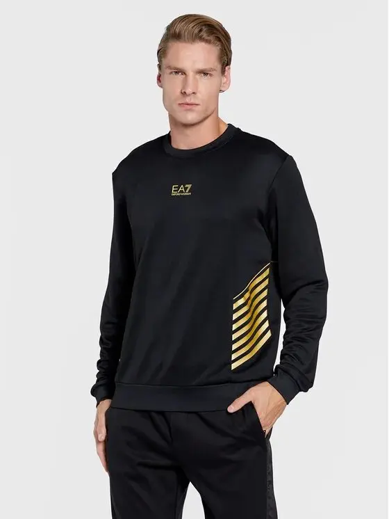 EA7 Crewneck Logo Sweatshirt