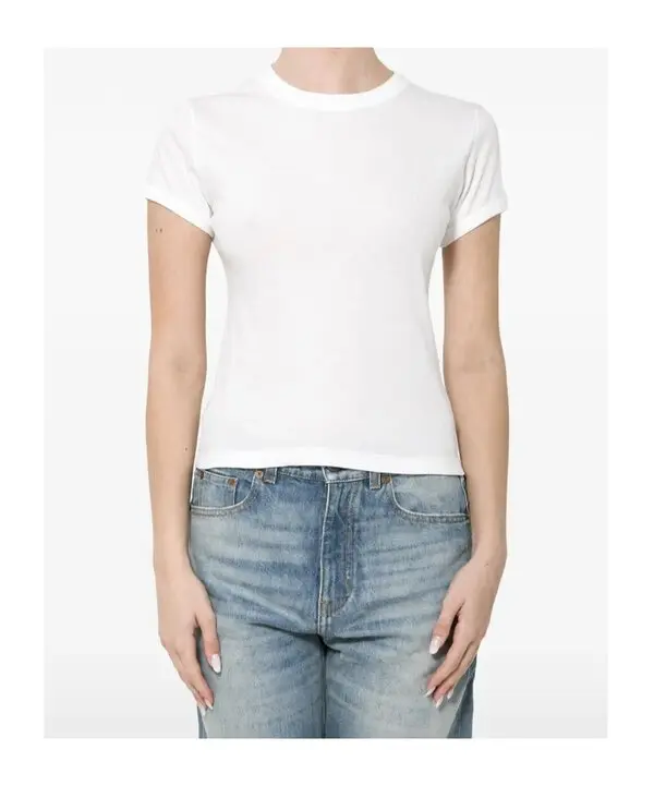Saint Laurent Cassandre Crewneck T-shirt