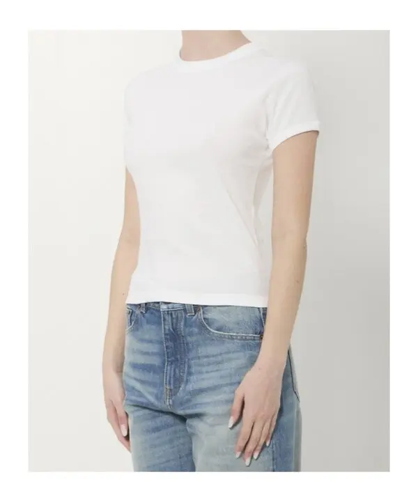 Saint Laurent Cassandre Crewneck T-shirt