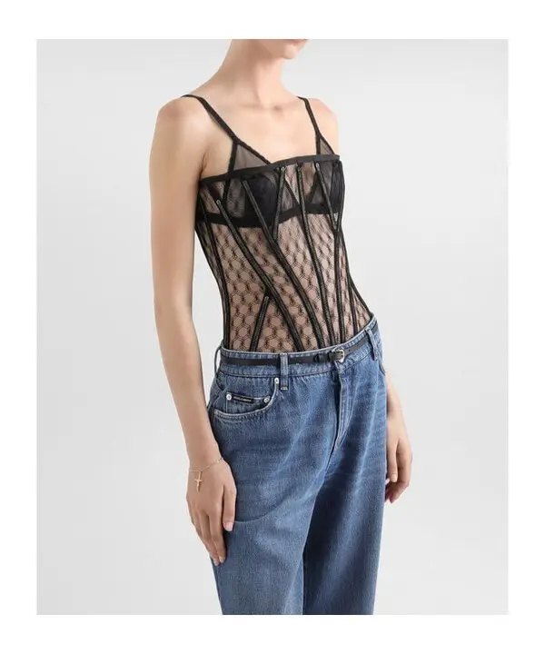 Dolce & Gabbana Tulle Corset