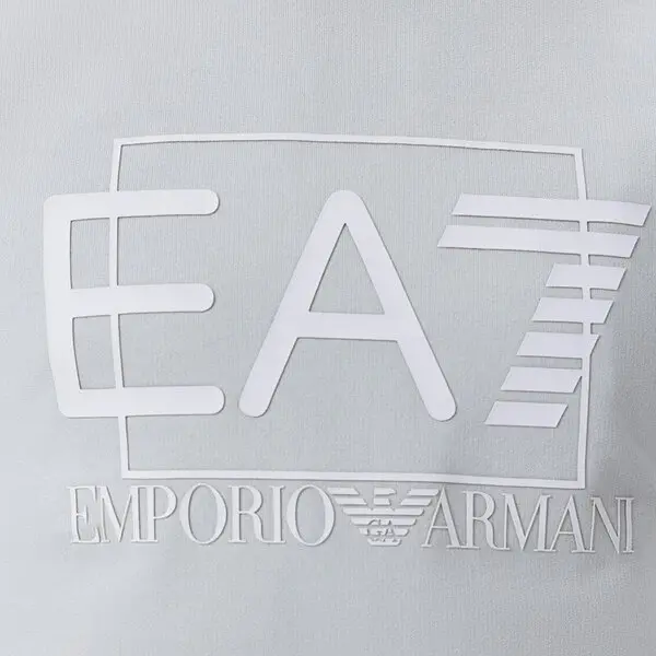 EA7 Logo Crew Neck Long Sleeve Sweater