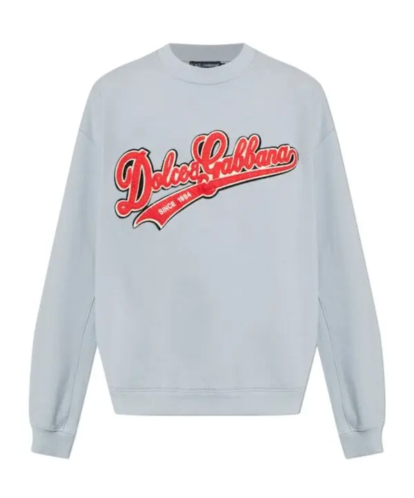 Dolce & Gabbana Logo Embroidered Sweatshirt