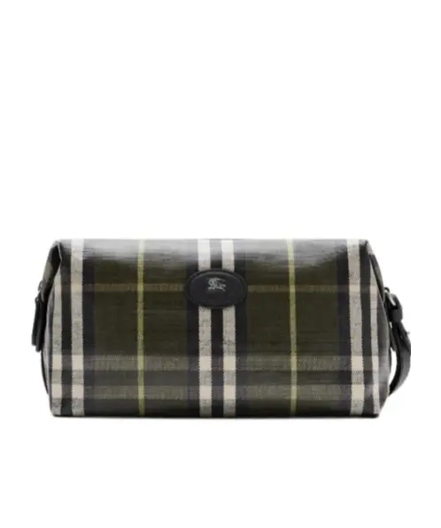 Burberry Highlands Travel Pouch - Thicket Green
