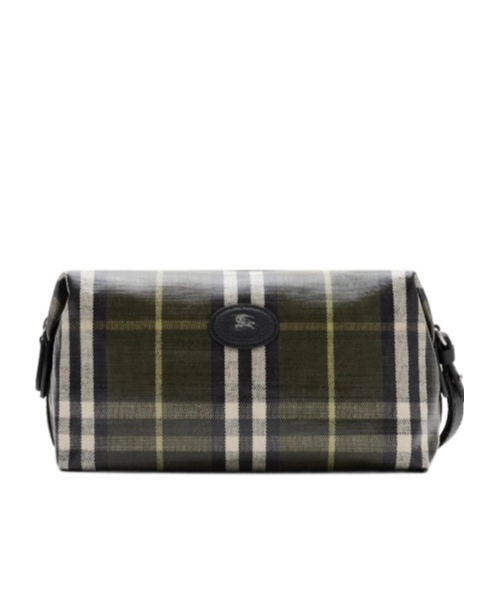 Burberry Highlands Travel Pouch - Thicket Green