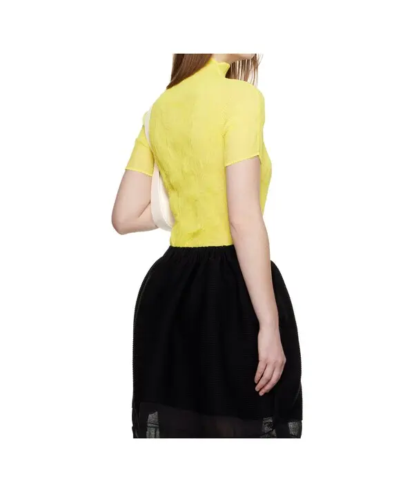 Issey Miyake Twisted Turtleneck Cover-up - Black