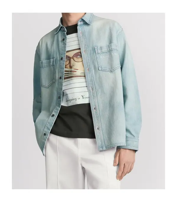 Dior Button-up Denim Shirt