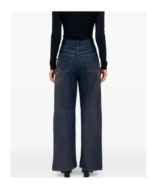 MAISON MARGIELA High-waist Wide-leg Jeans