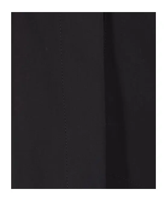 Co Name Single-breasted Short Sleeve Shirt With Pleated Details