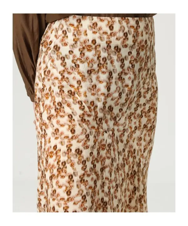 Isabel Marant Étoile Printed Draped Skirt - Nude