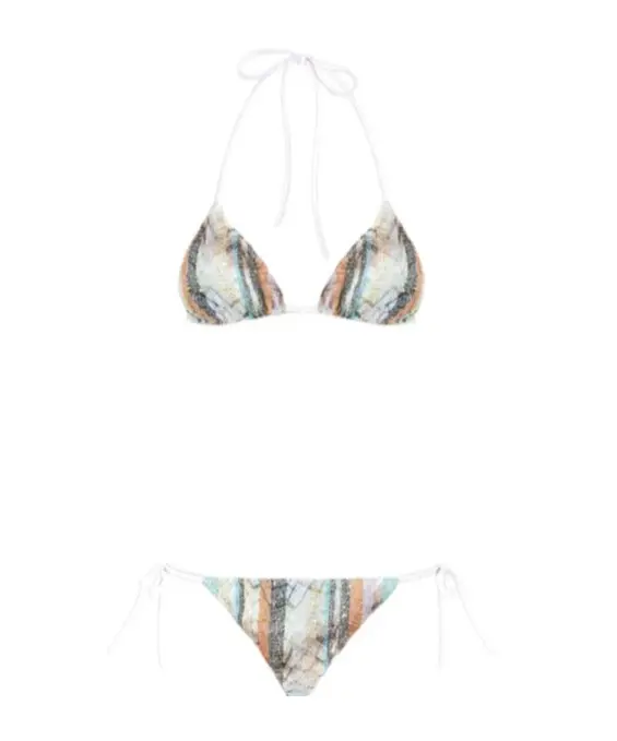 Missoni Multi-technique Lamé Bikini Set - Multi-color
