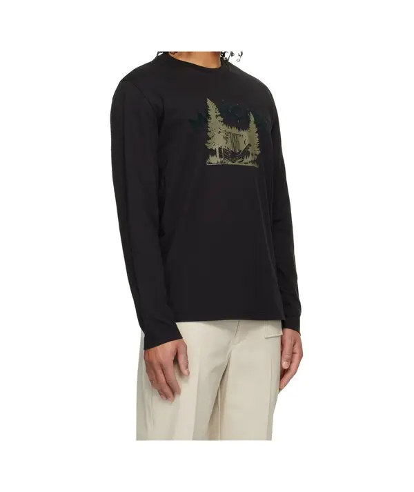 Moncler Graphic-print Long-sleeve T-shirt